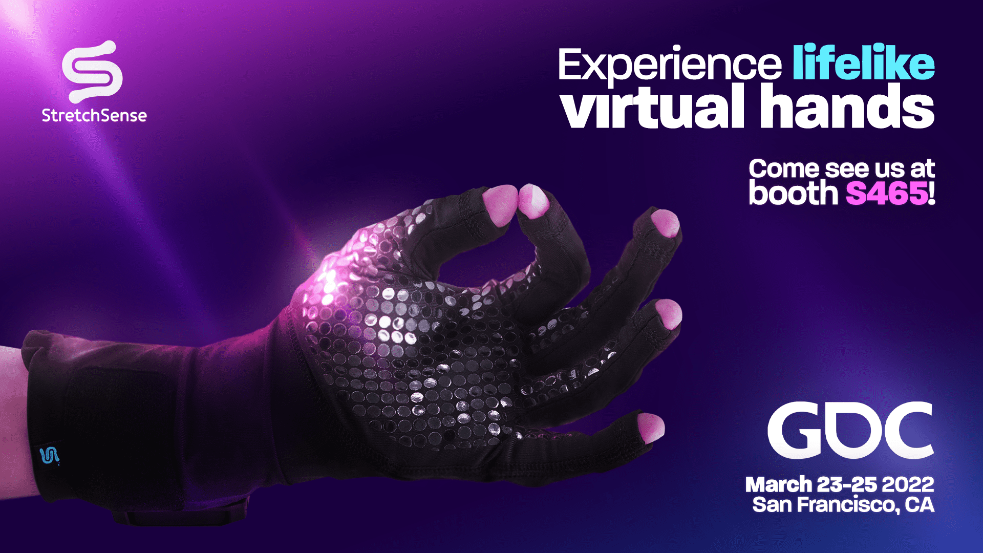 StretchSense at GDC22 - StretchSense